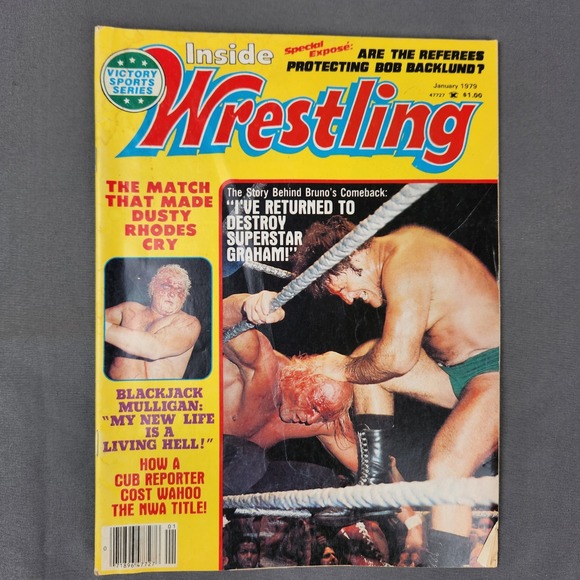 Accents | Vintage Wrestling Magazine January 1979 Superstar Graham ...